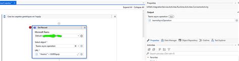 How To Use Get Record From Microsoft Teams Activity With Object Type Teams Async Operation