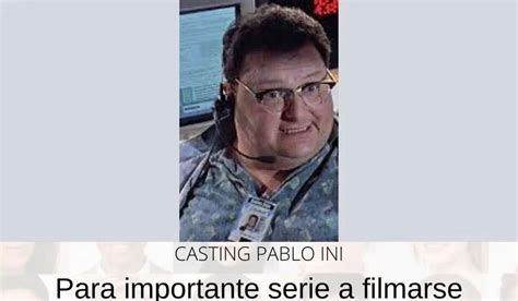 Casting Call Arg Se Busca Actor De 35 Años Para Importante Serie A