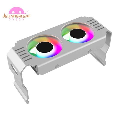 d50 argb sync heatsink cooler 4pin memory module cooling dual fans argb