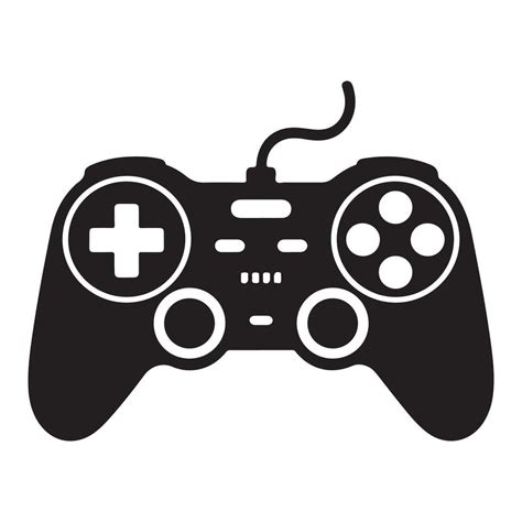 Classic Game Controller Silhouette 69185084 Vector Art At Vecteezy