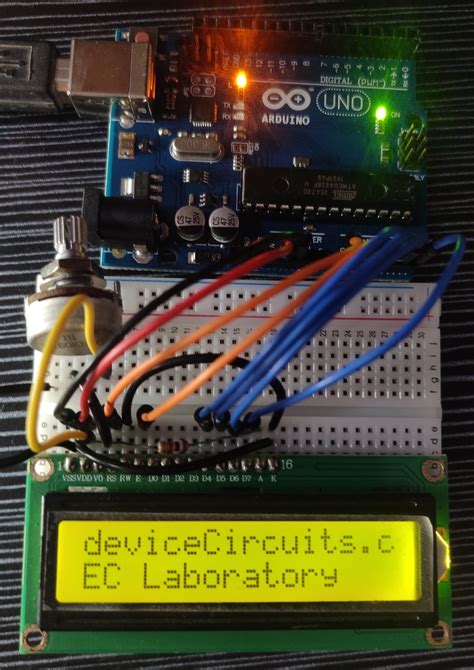 how to interface 16×2 lcd module with arduino