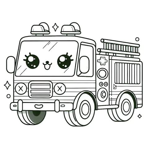 꿈의 직업을 향한 첫걸음 소방차 색칠공부로 아이들의 꿈을 이루자 키즈위키