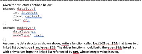 Solved Given The Structures Defined Below Struct Datatypes