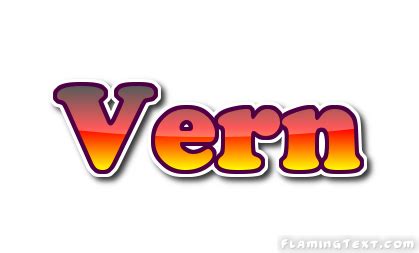 Vern Logo Free Name Design Tool From Flaming Text