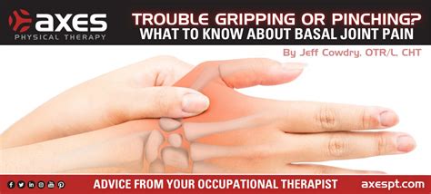 Thumb Pain At The Base What You Should Know About Basal Joint
