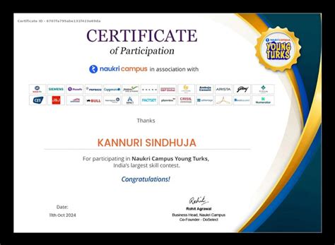 Sindhuja Kannuri On Linkedin Skilldevelopment Youngturks