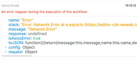 Network Error On Calling REST API Ask Us Anything WeWeb Community