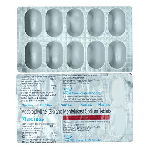 Muciday Tablet Uses Side Effects Price Apollo Pharmacy
