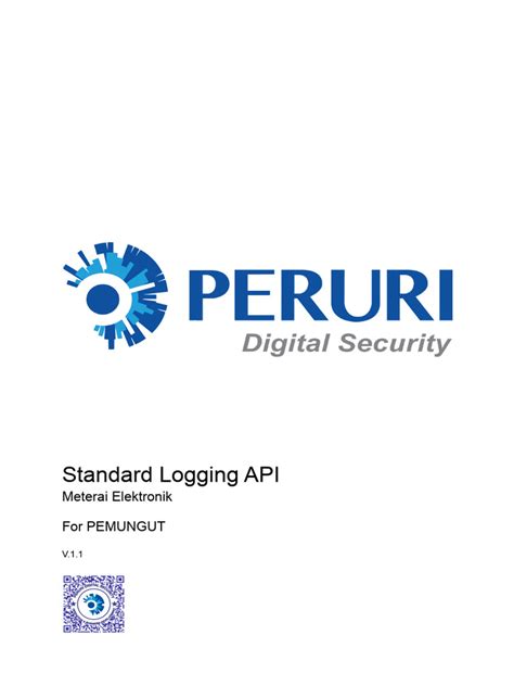 Standard Logging Api E Met V11 Pem Pdf Computer Data Software