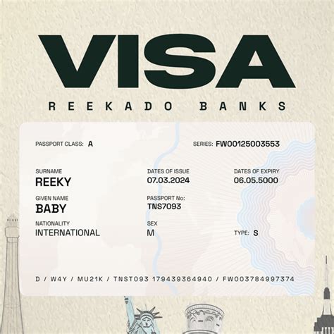 Visa Lyrics By Reekado Banks Notjustok