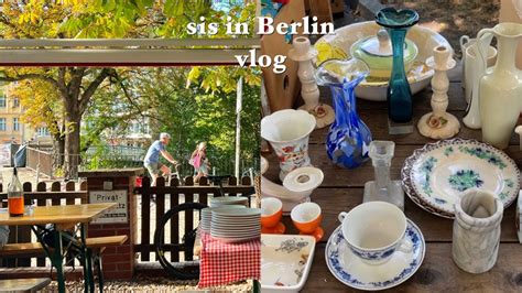 Berlin Vlog 베를린에서 이태리 감성 느끼기🇮🇹 나만 알고 싶은 우리 동네 카페☕️ 주말엔 역시 플리마켓🧳 해질녘