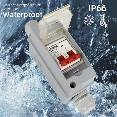 Solar Panel Disconnect Circuit Breaker Solar System Isolator Switch A
