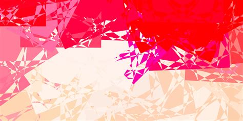 Light Red Vector Pattern With Polygonal Shapes 13169740 Vector Art At Vecteezy