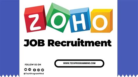 Zoho Off Campus Drive 2024 Zoho Software Developer Hiring 2024 Tech Program Mind