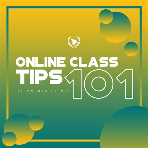 Online Class Tips 101 Feu High School