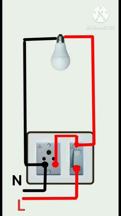 One Switch One Socket Wiring One Switch One Socket Connectio