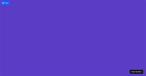 Vue Slideout Starter Codesandbox
