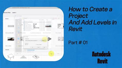 How To Create A Project And Add Levels In Revit Revit Autocadcivil3d Autodesk Autodesk