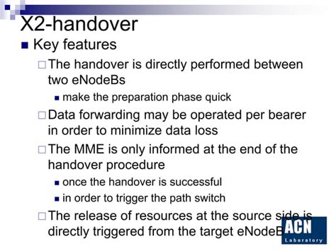 20121120 Handover In Lte Pptx Computer Networking Computing