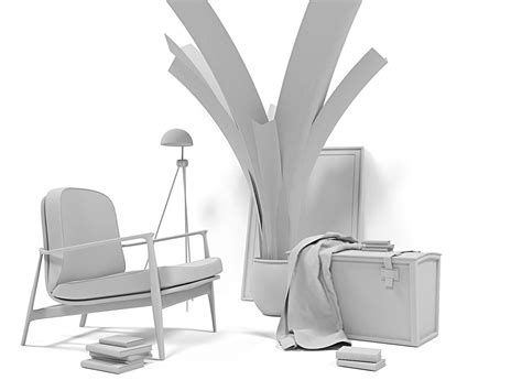 Furniture Set 1506 3d Model 19 Unknown Max Fbx Obj 3ds Free3d