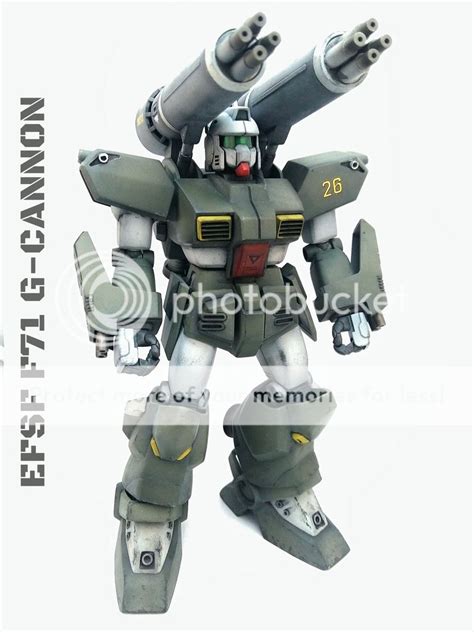 Bandai 1100 Scale F71 G Cannon Ready For Inspection Sf And Realspace