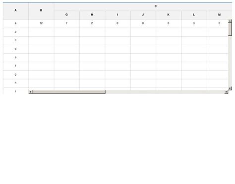 Jquery仿excel表格头部固定内容滚动效果代码