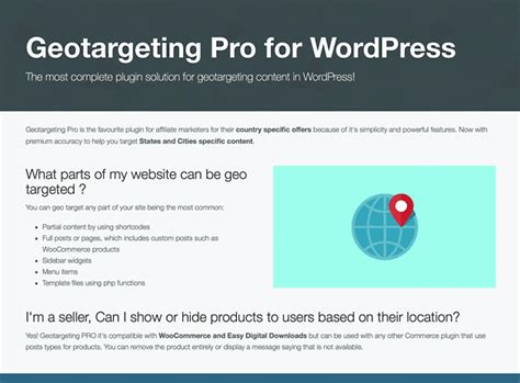 Geotargeting WP Brings Powerful Geolocation Service To WordPress