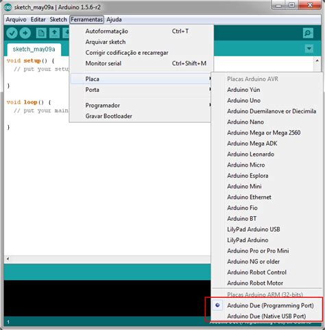 Arduino Due O Arduino Processador ARM De 32 Bits