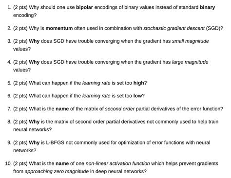 Solved 1 2 Pts Why Should One Use Bipolar Encodings Of Chegg Com