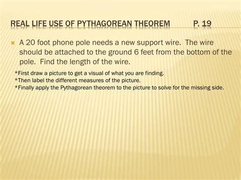 PPT Pythagorean Theorem Unit PowerPoint Presentation Free Download