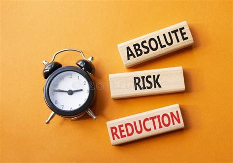 Absolute Risk Reduction Symbol Concept Words Absolute Risk Reduction