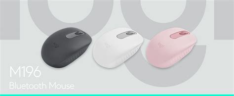 Logitech M196 Bluetooth Wireless Mouse Compact And Portable Mouse For Laptops