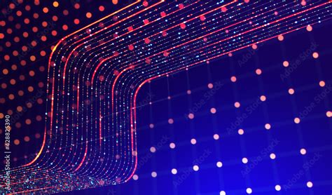 Business And Digital Technologies Data Flow In A Secure System Analytics And Strategy Of