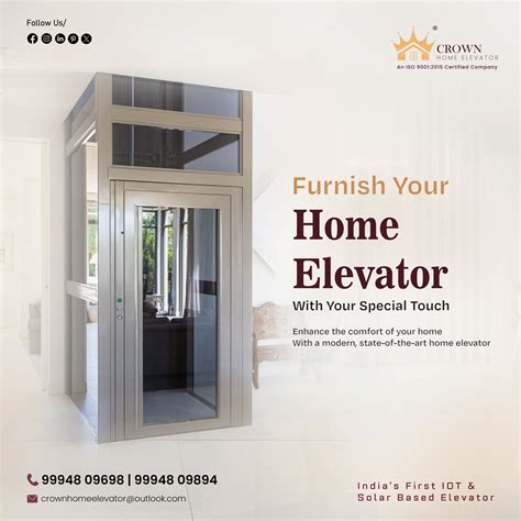 Experience Elevated Living 🏠🚀 Elevate Your Home With Ches Modern Elevators Designed For