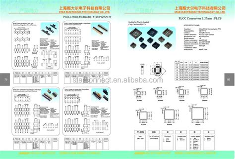 Pins Pin Header Mm Mm Mm Pitch Single Double Row Male Connector Pin