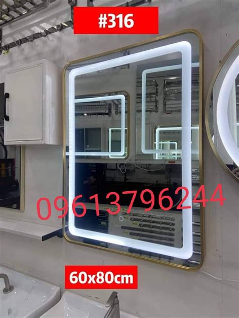 Led Mirror Touch Screen Heavy Duty Furniture Home Living Home Improvement Organization