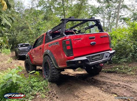 Option X Bed Rack System Ford Raptor Gen 1 2018 2022
