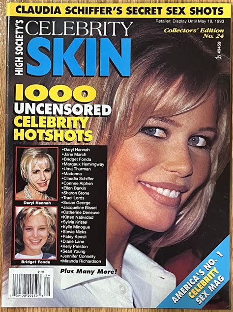 Celebrity Skin Collectors Edition No 24 Claudia Schiffer 1993