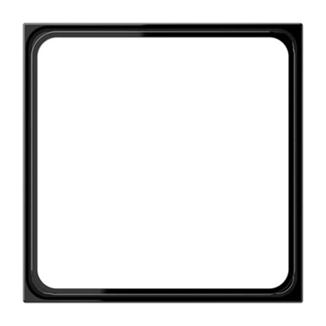 Marco Intermedio De Placas Cd Serie Ls990 Jung Ls981zsw Negro