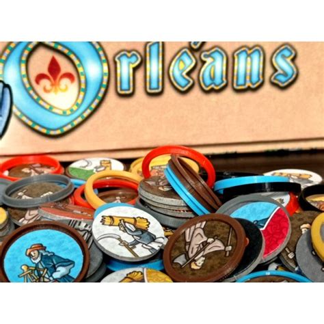 3d Printed Token Shields Suitable For Orleans