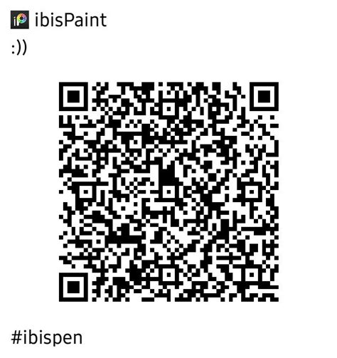 Pin On Ibis Paint QR Codes