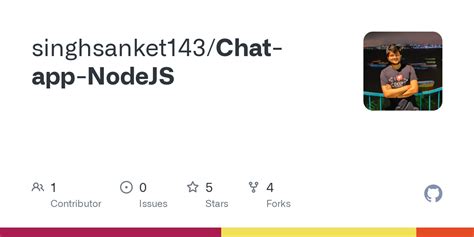 Github Singhsanket143chat App Nodejs