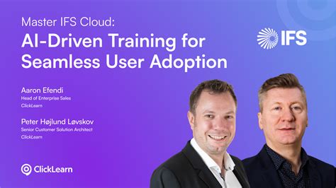 Ifs Cloud Webinar Enhance Adoption With Ai Solutions