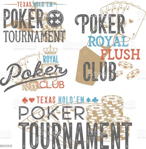 포커의 빈티지 세트 인쇄 T 셔츠 인쇄 제품 인터넷에 게시에 대 한 디자인 벡터 일러스트 레이 션 Sport Set에 대한 스톡 벡터 아트 및 기타 이미지 Istock