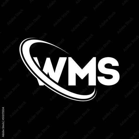 WMS Logo WMS Letter WMS Letter Logo Design Initials WMS Logo Linked With Circle And Uppercase
