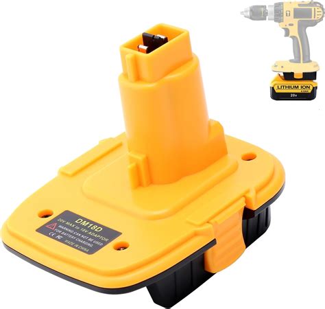 Kekepowtobat 2 Pack Dm18d Adapter Compatible With Dewalt