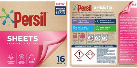 Persil Adds ‘sustainable Laundry Detergent Sheets News The Grocer