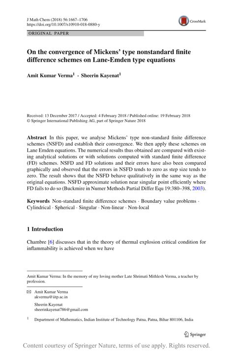 On The Convergence Of Mickens Type Nonstandard Finite Difference Schemes On Lane Emden Type