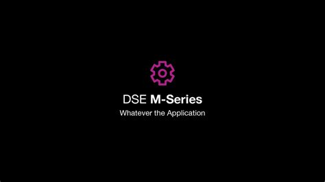 James Maynard On Linkedin Dse M Series Applications