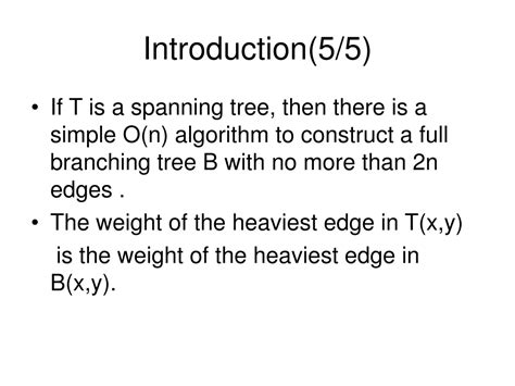 Ppt A Simpler Minimum Spanning Tree Verification Algorithm Powerpoint Presentation Id9585545